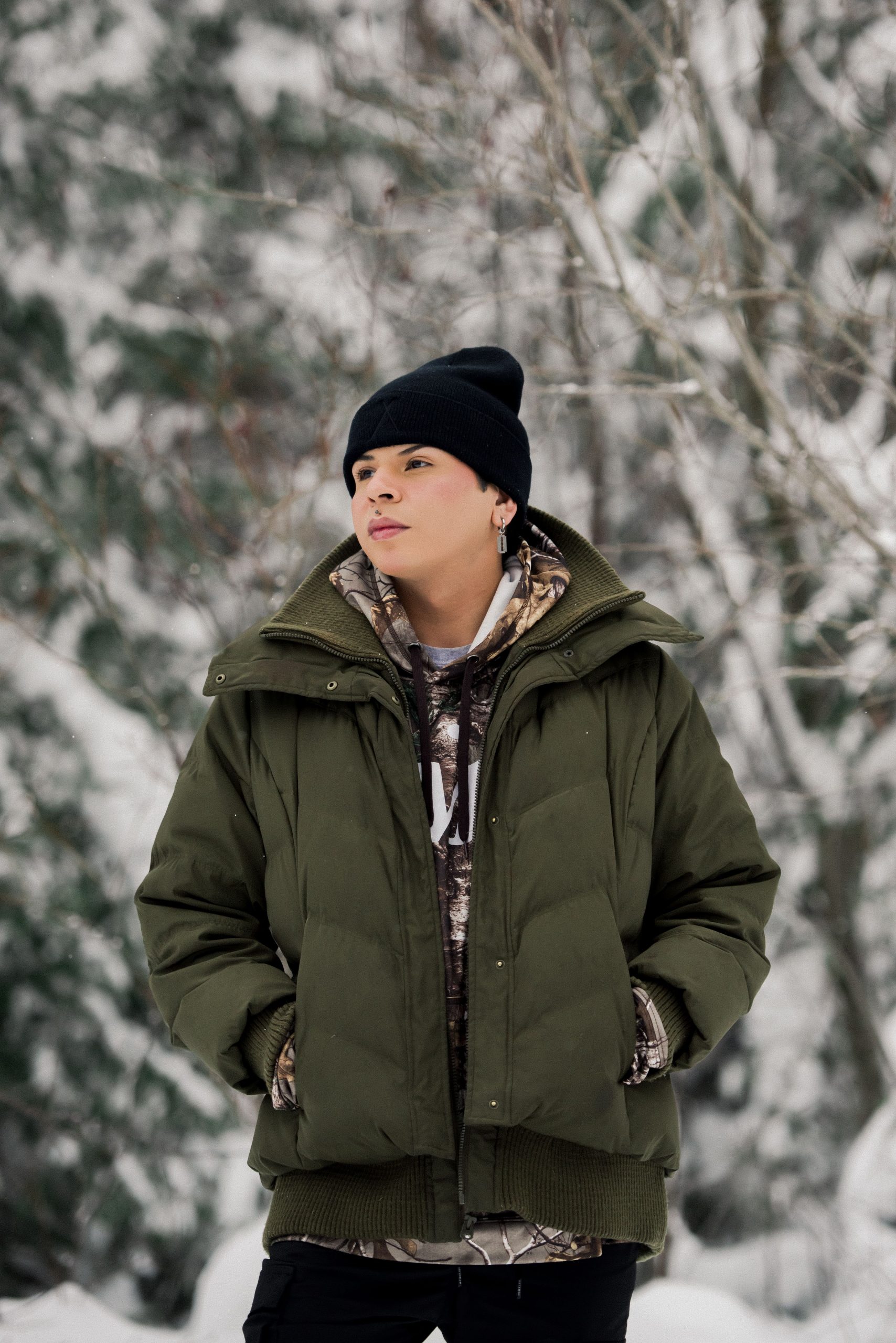 Scott Wabano at NYFW - Native Max