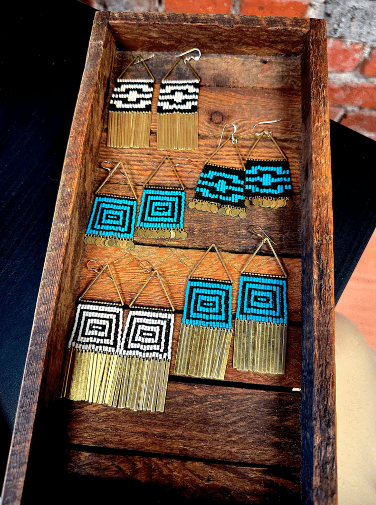 CHEYANNE SYMONE X HUCKLEBERRY WOMAN Earring Collab - Native Max