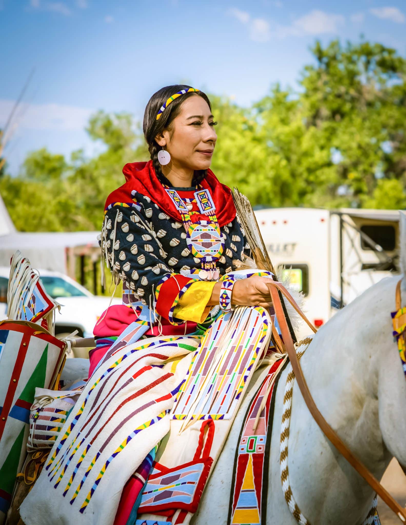 The Original Native Fashion Show: The Crow Fair Parade - Native Max
